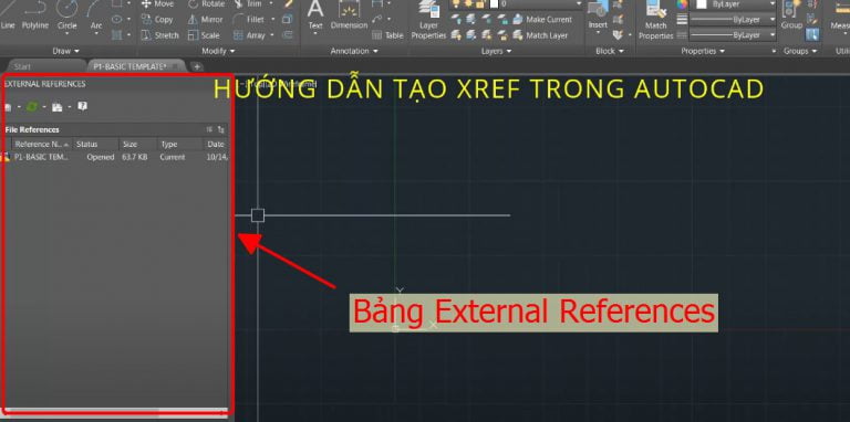 Cách phá xref trong cad, hướng dẫn tạo và phá xref trong autocad