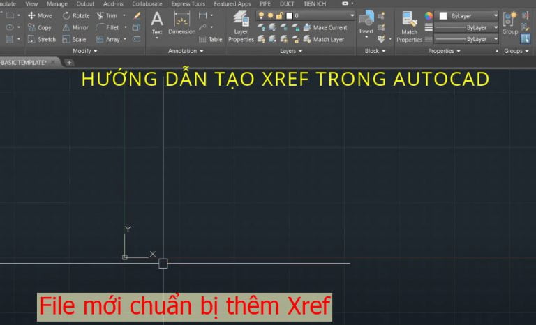 Cách phá xref trong cad, hướng dẫn tạo và phá xref trong autocad