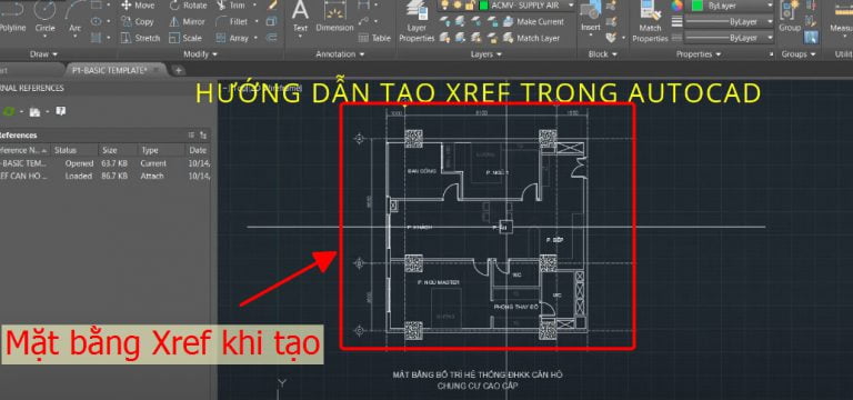Cách phá xref trong cad, hướng dẫn tạo và phá xref trong autocad