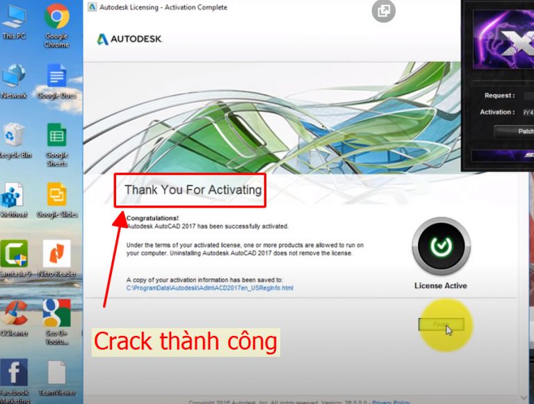 Tải autocad 2017 full crack, download cad 32bit và 64bit