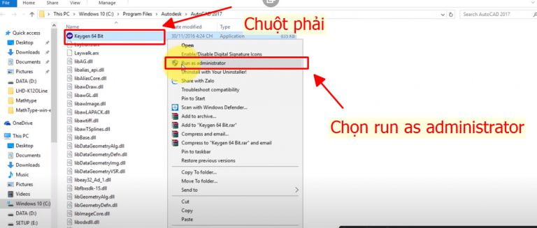 Tải autocad 2017 full crack, download cad 32bit và 64bit
