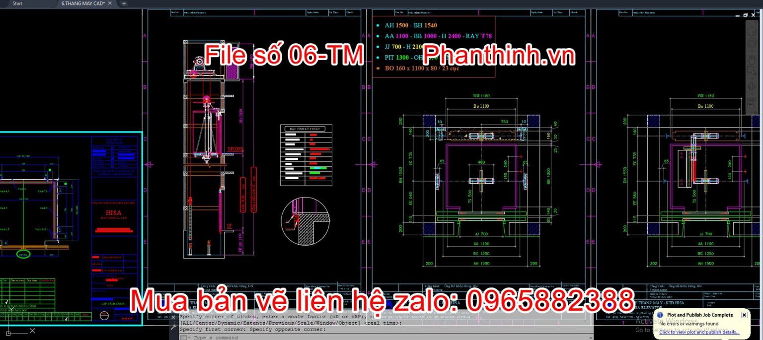 Ban Ve Thiet Ke Thang May Cad - Hình ảnh số 14040