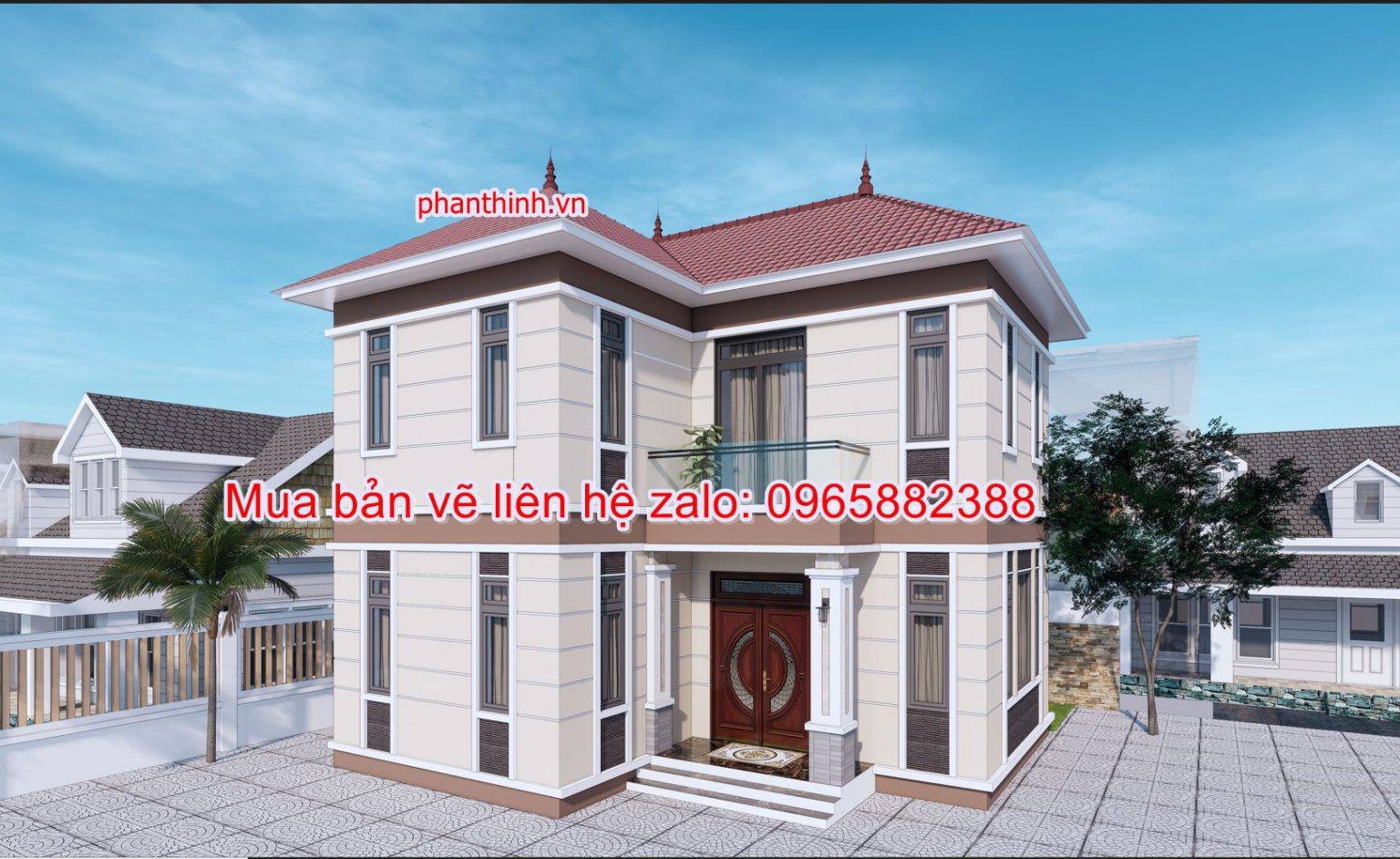 thiet-ke-mat-tien-biet-thu-mai-nhat-chu-L-dep - Hình ảnh số 10837