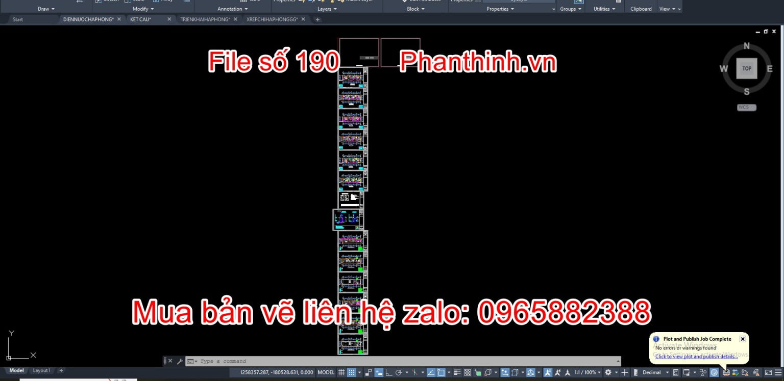 Ban Ve Dien Nuoc Tai File Cad Nha Pho - Hình ảnh số 14886